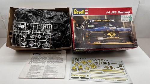 REVELL #4 JPS MUSTANG MODEL KIT SEALED INSIDE 1991 ISSUED | eBay