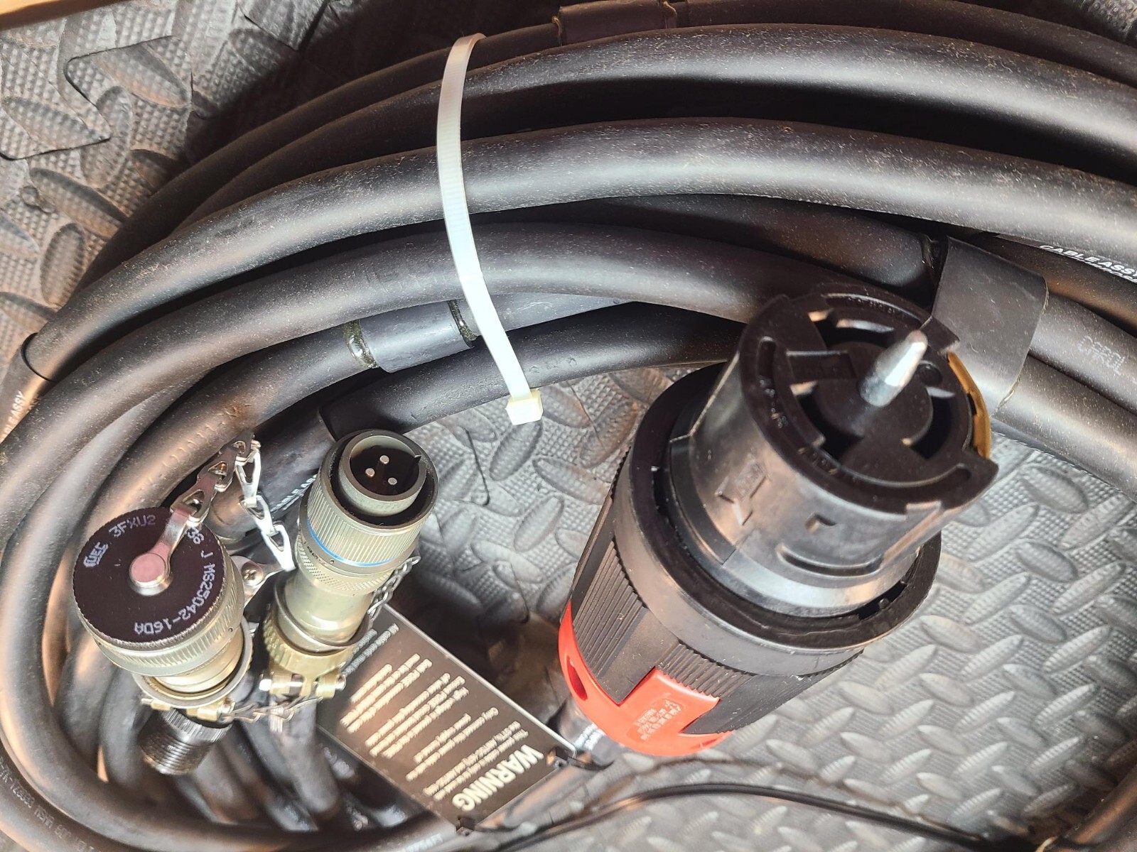 50 Foot PDISE ARMY Military Y Power Cable M40 A/P Distribution LEX Aero ...