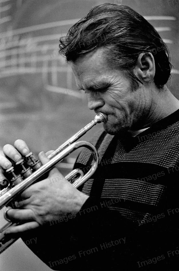 Chet Baker With His Trumpet