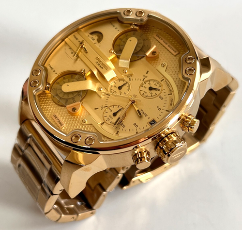 Diesel DZ7399 Mr. Daddy 2.0 Men's Wristwatch - Gold for sale online | eBay