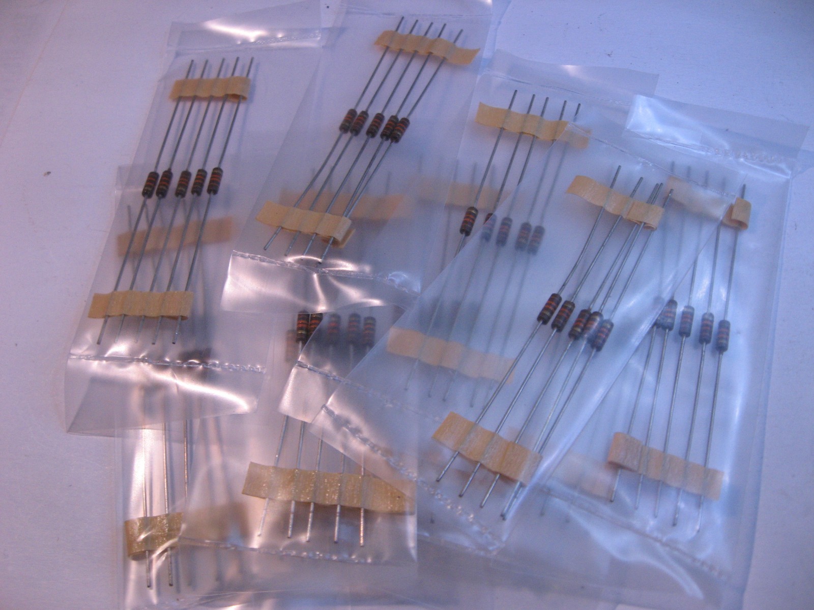 50 Pack IRC Resistor 13000 Ohm 13K 1/4W 5% GBT-1/4 Carbon Composition ...