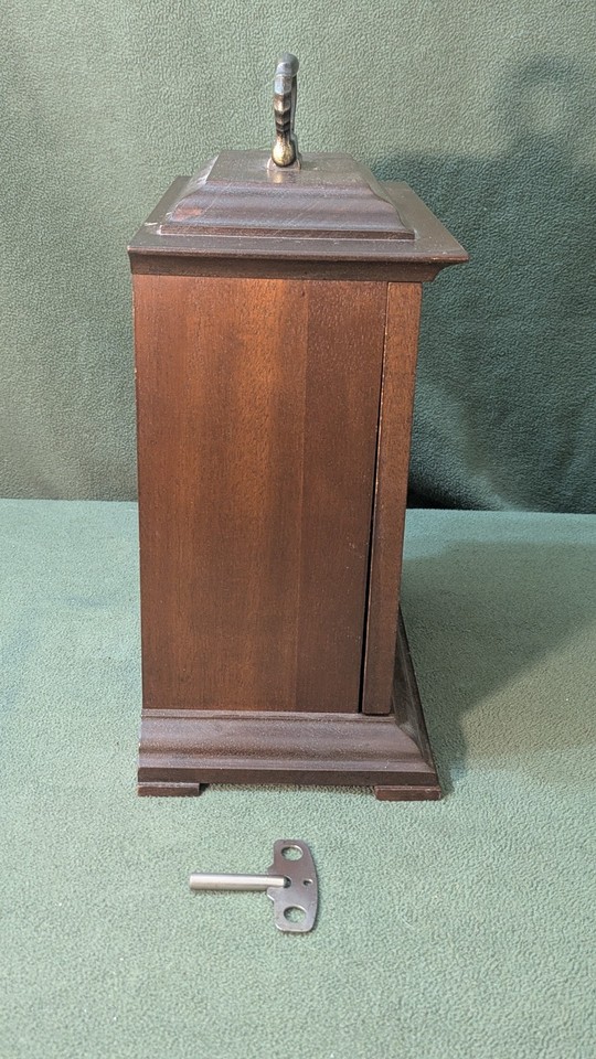 Vintage Seth Thomas Wharton Moon Dial Mantle clock 1219-000 Wind Clock ...