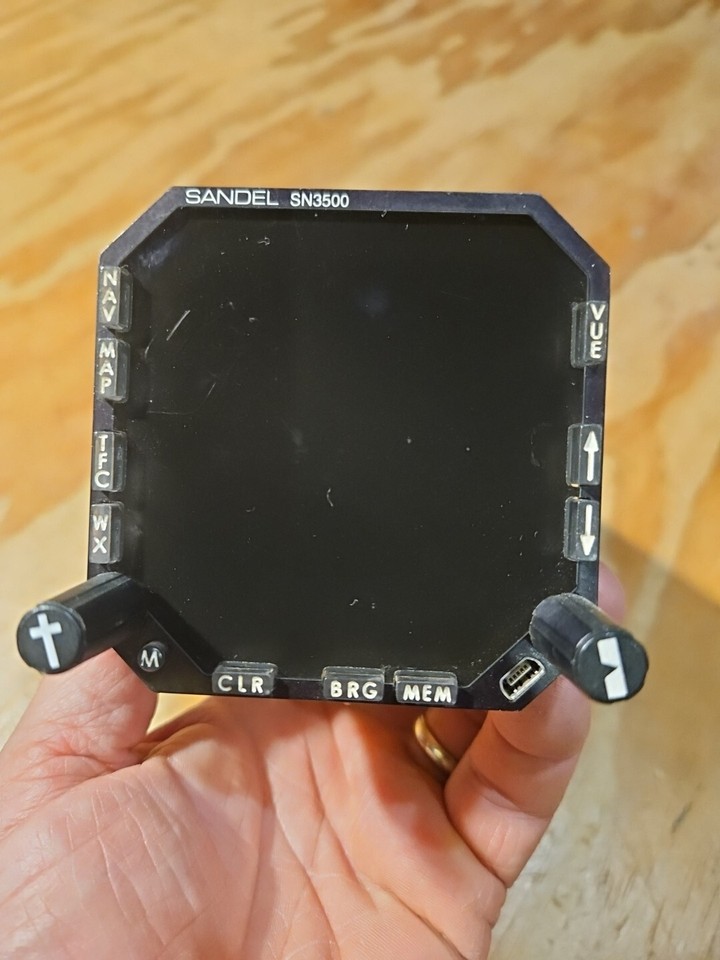 Sandel SN3500 EHSI Primary Navigation Display P/N 3500-002 (Untested ...