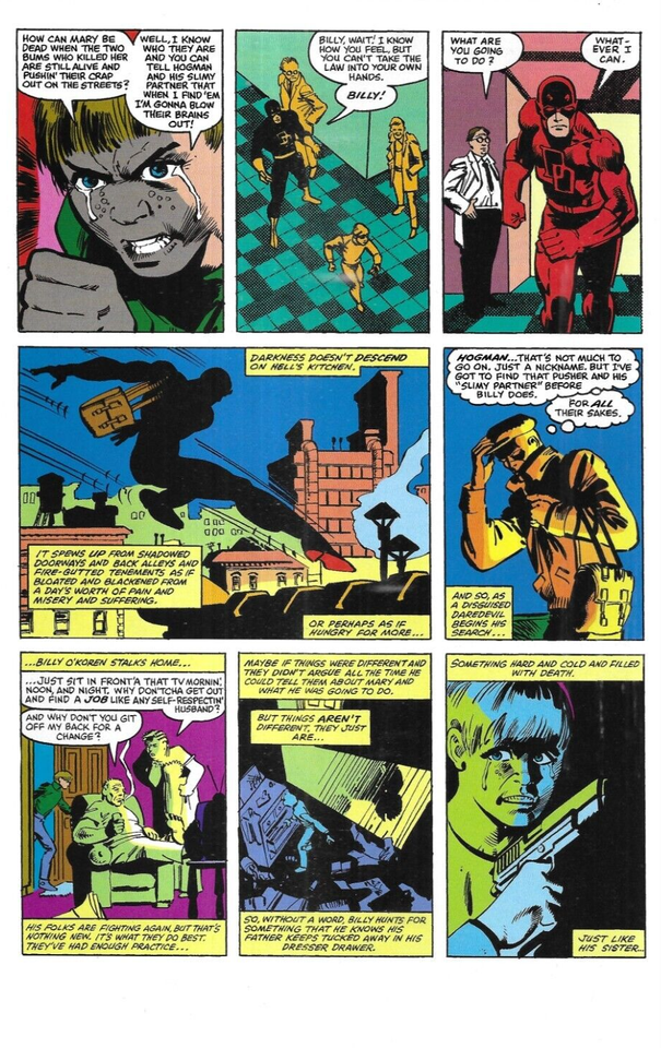 Daredevil Comic 183 Facsimile Reprint Cover B Frank Miller 2023 ...