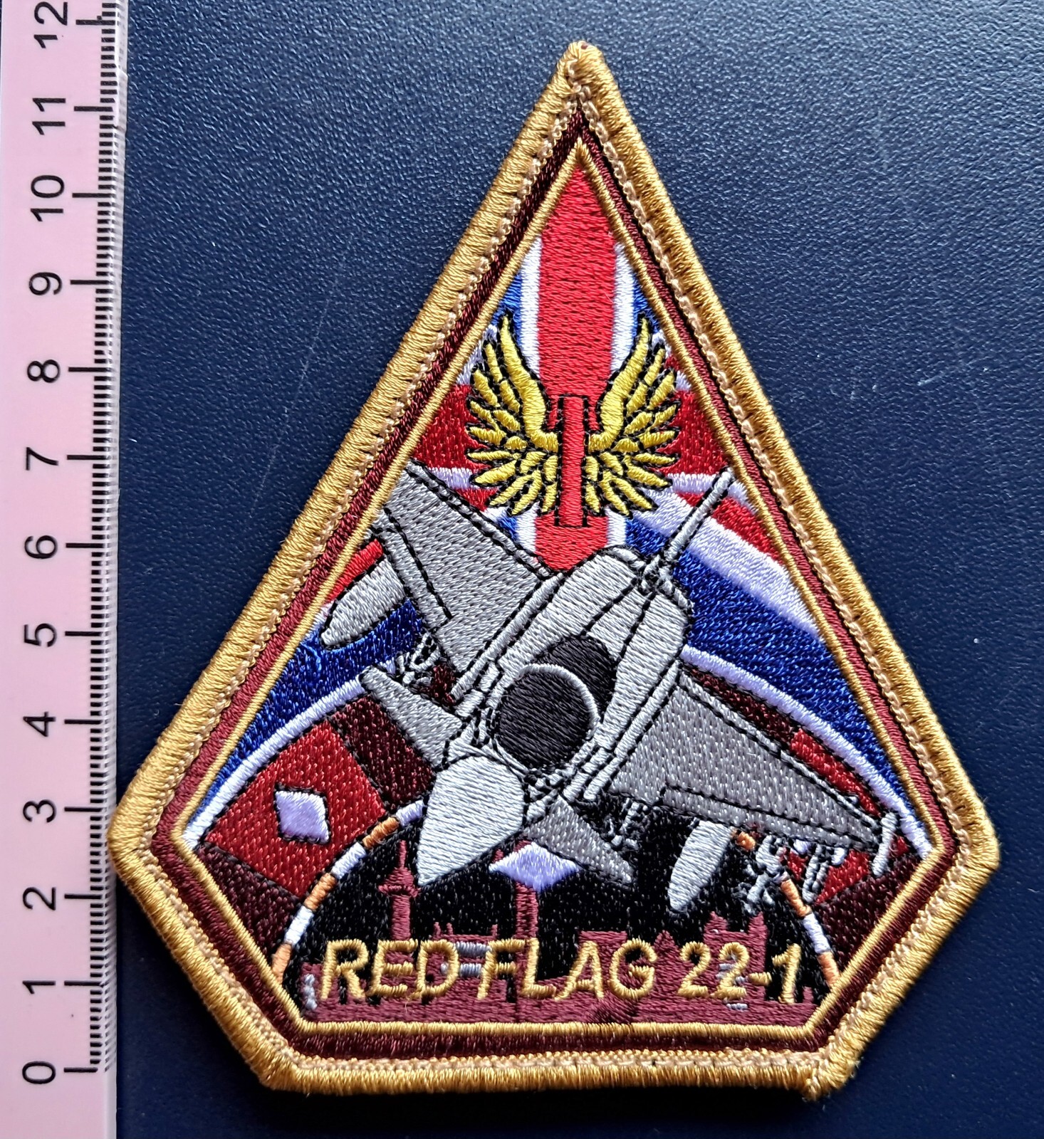 Royal Air Force 1 Squadron Red Flag 2022 Patch RAF Typhoon | eBay
