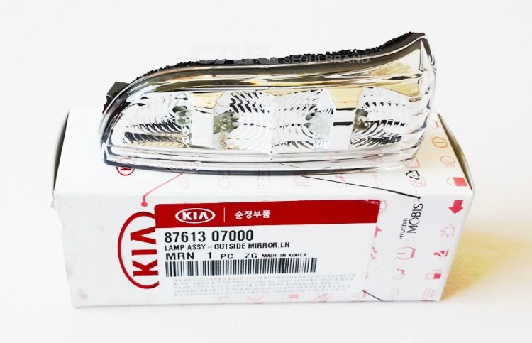 KIA 2007-2010 Picanto ,Morning Outside Mirror Signal Lamp LH OEM 87613 ...