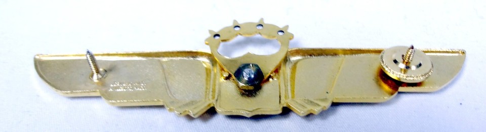 RARE!! 4 Star Stone Gold United States Airline Pilots Pin | eBay