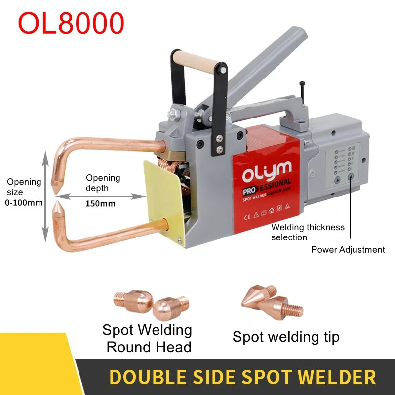 Hand Double Sided Spot Welder for Automotive Sheet Metal Butt Welder ...