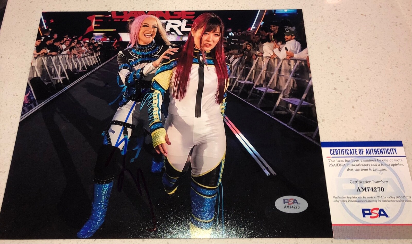 Iyo Sky Damage CTRL Hot Sexy WWE Superstar Signed Autographed 8x10 ...