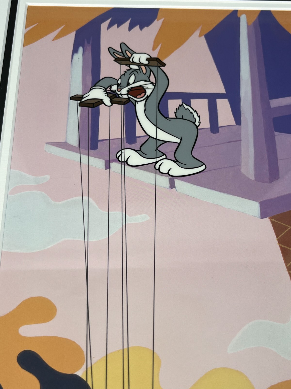 Chuck Jones Signed Animation Cel 'WACKIKI WABBIT' Ltd Ed with COA 33" x ...