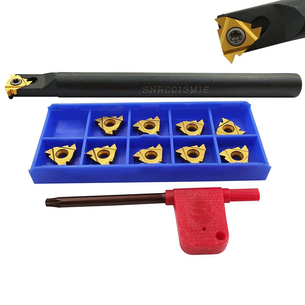 Precision SNR0013M16 Lathe Internal Threading Tool Holder with 16IR ...