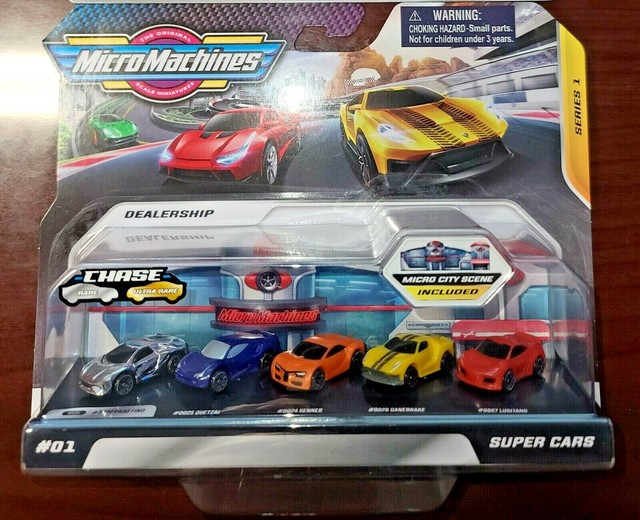 Micro Machines 2020 Series 1 - World Packs - #1 Super Cars **CHROME ...