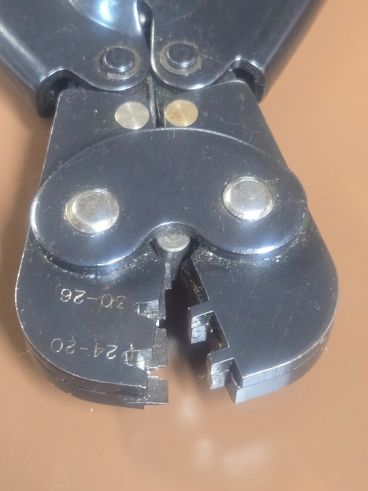 AMP 90345-1 30-20 TYPE-F Crimp Tool *smooth ratching & release* | eBay