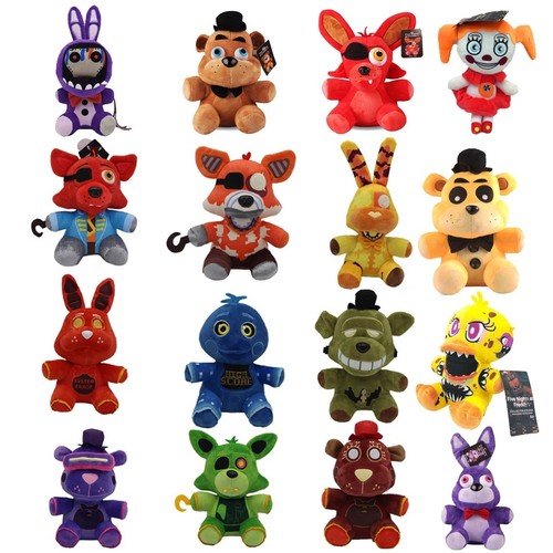 UK FNAF Five Nights at Freddy's Plushie Toy Plush Doll Bear Foxy Bonnie ...