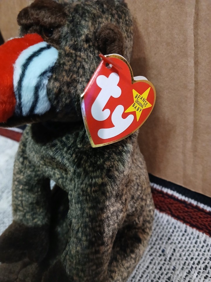 1999 “Cheeks” Limited Edition Ty Beanie Baby RARE TAG ERROR Mint | eBay