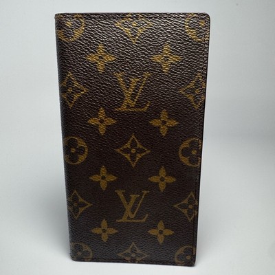 Louis Vuitton Monogram Checkbook Cover/Passport Holder | eBay
