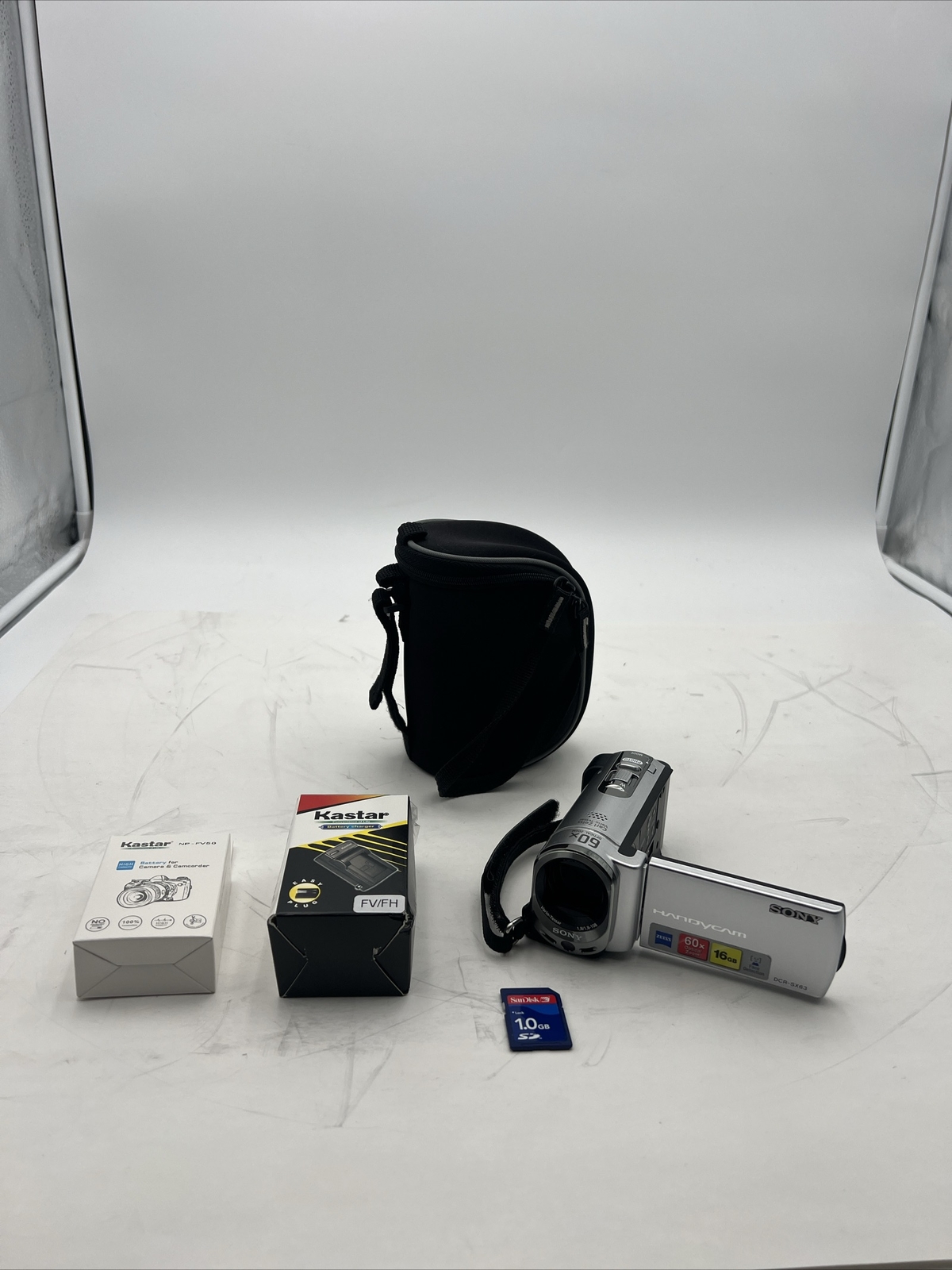 Sony DCR-SX63 16 GB Camcorder - Silver for sale online | eBay