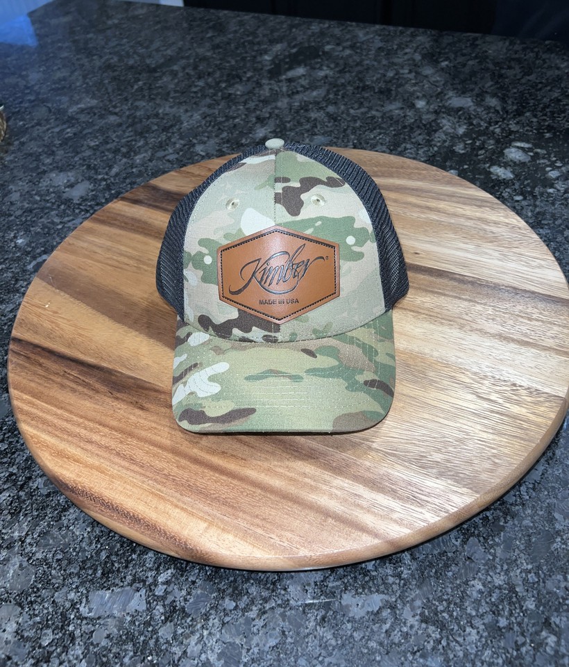 Kimber Adjustable Snapback Mesh Hat Camo What All Guns Should Be | eBay