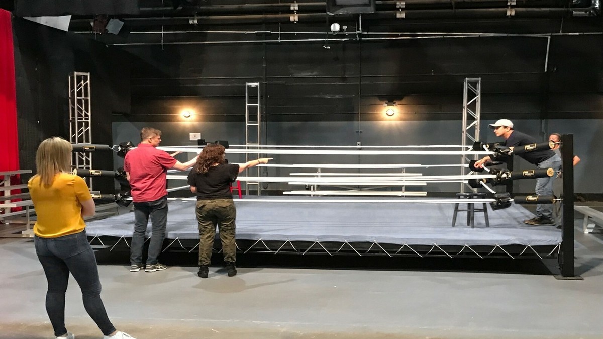 Wrestling Ring Canvas