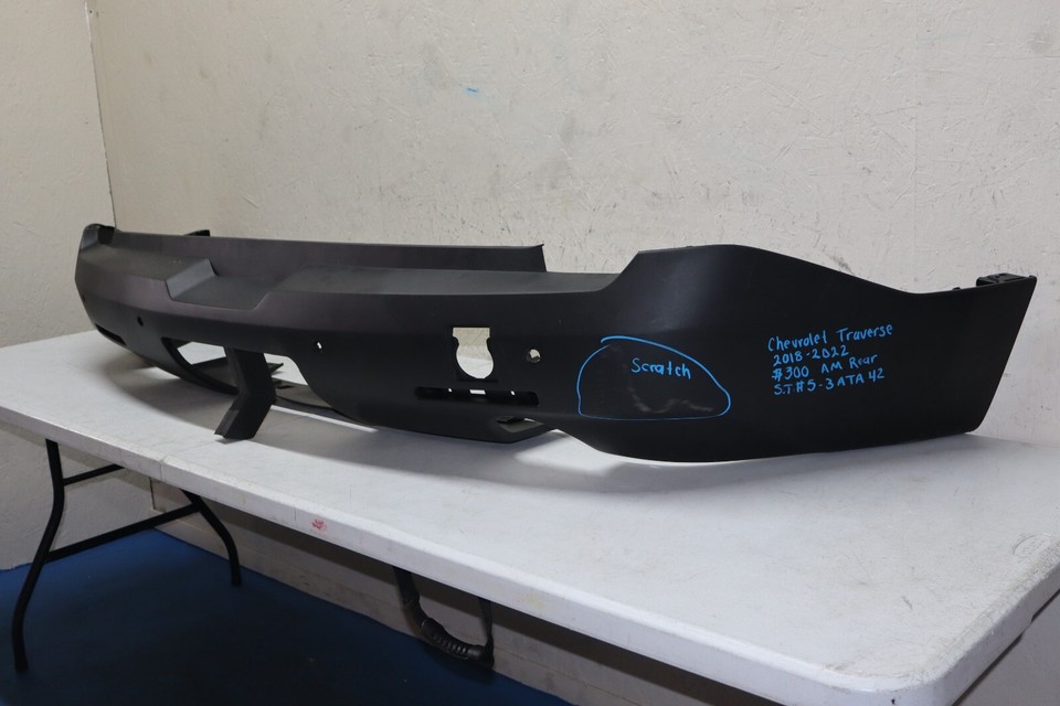 2018-2022 Chevrolet Traverse Rear Bumper Cover With Sensor Holes ...
