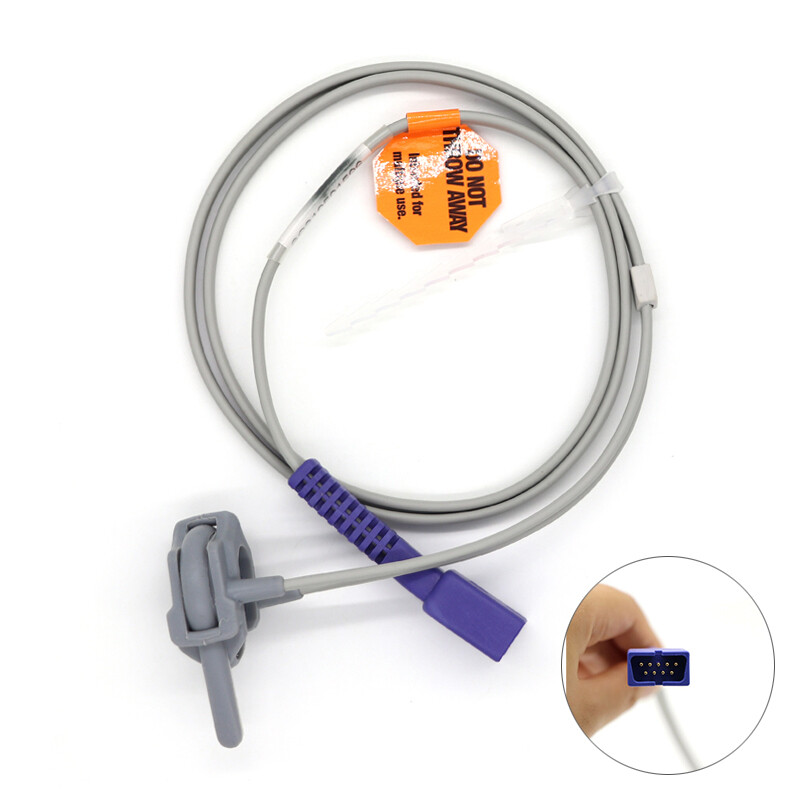 Fit for NELLCOR 202EL 9pin Neonatal SpO2 Sensor Pulse Oxygen Saturation ...