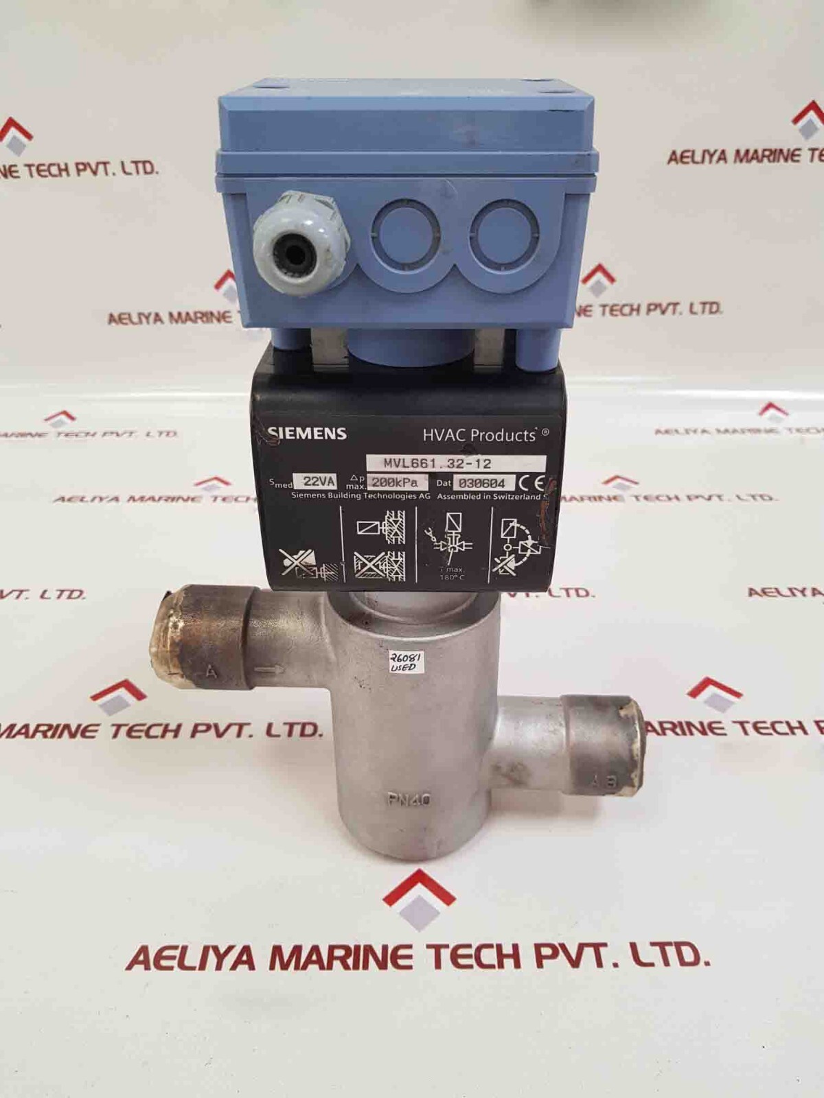 Siemens mvl661.32-12 electronically operated valve | eBay