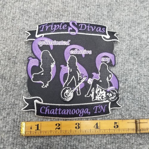 Triple S Divas Chattanooga TN Women Motorcycle Club Patch | eBay