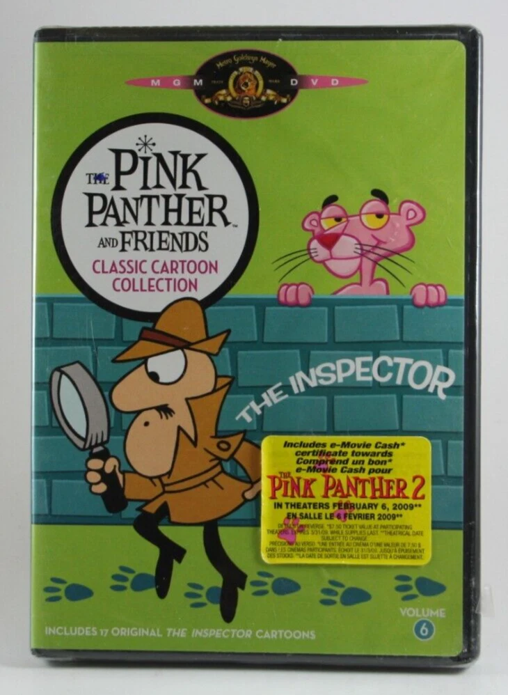 Pink Panther Cartoon Inspector
