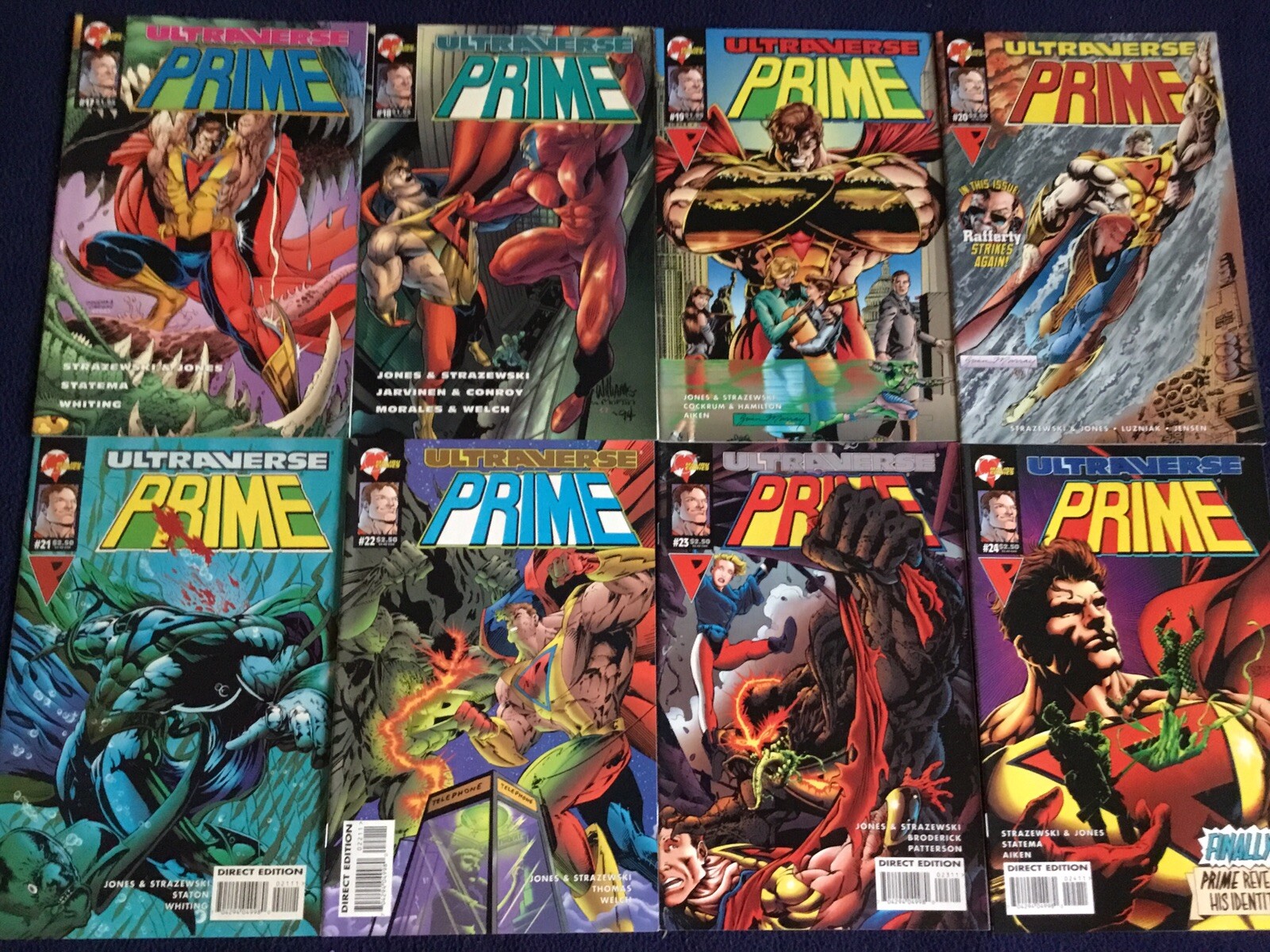 Prime 1-26 Full Run Annual 1 & Ultraverse Origins 1 Malibu Comics ...