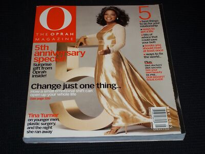 2005 MAY O OPRAH MAGAZINE - 5TH ANNIVERSARY SPECIAL COVER - L 16484 | eBay
