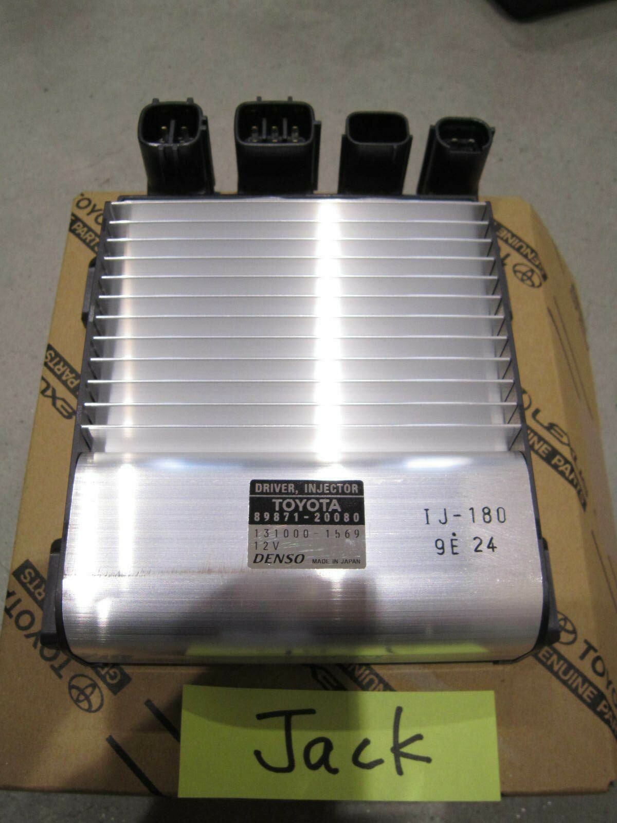 Toyota Genuine OEM Injector Driver ECU TOYOTA HILUX TOYOTAHIACE 89871 ...