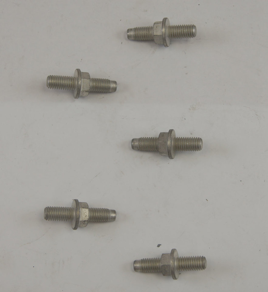 GM Bolts Pack of 5 Double Bolt/Single Nut M10 X 1.5 X 20 + 20 New OEM ...