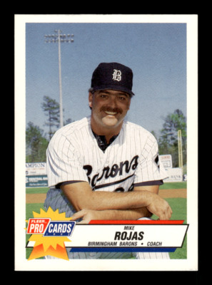 1993 Fleer Pro Cards # 1210 Mike Rojas Card (ML) Birmingham Barons ...