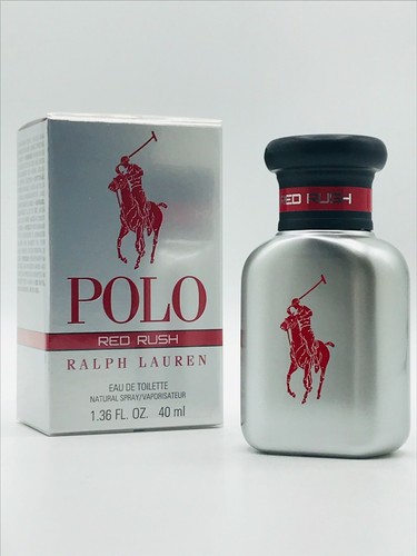 Ralph Lauren Polo Red Rush Man Cologne 1.3 oz Spray New In Sealed Box ...