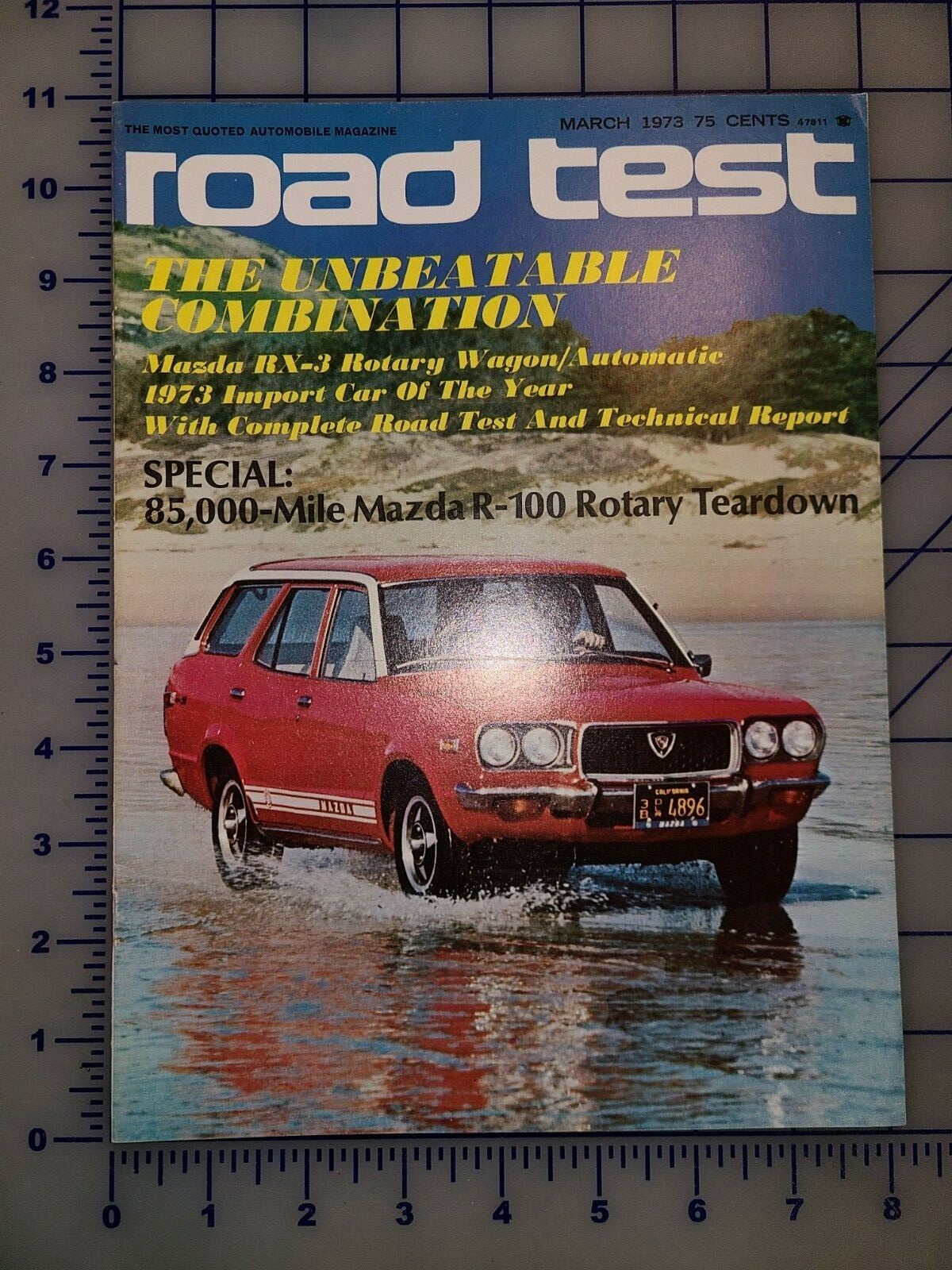 1973 Mazda RX3 Rotary Wagon Brochure Original Road Test | eBay
