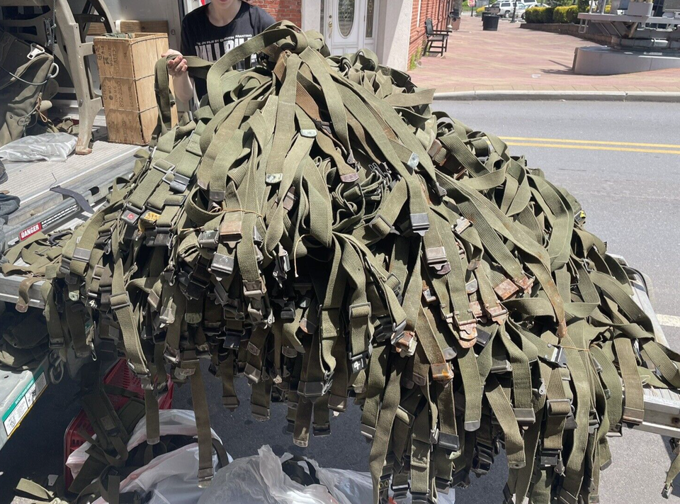 US Military Issue Canvas Service Rifle Sling M 1 Garand 14 16 16A1 ...