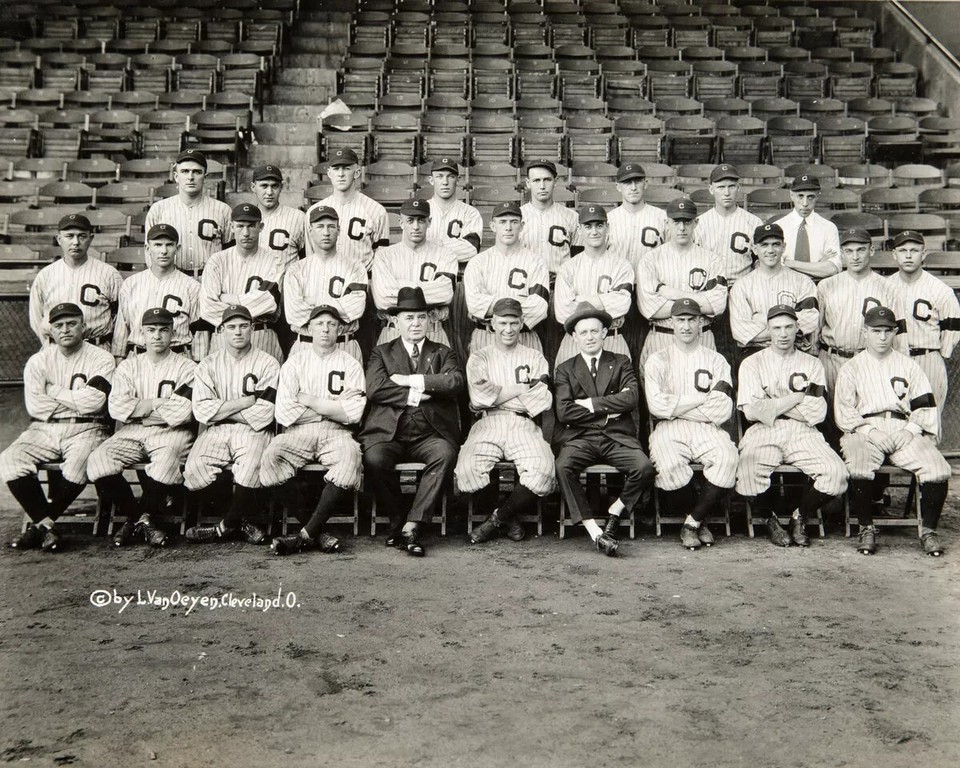 Cleveland Indians 1920 World Series Champions 4x6 Picture Celebrity ...