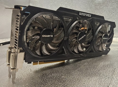 GIGABYTE GV-N760OC-2GD WindForce GTX 760 2GB GDDR5 Graphics Card GPU ...