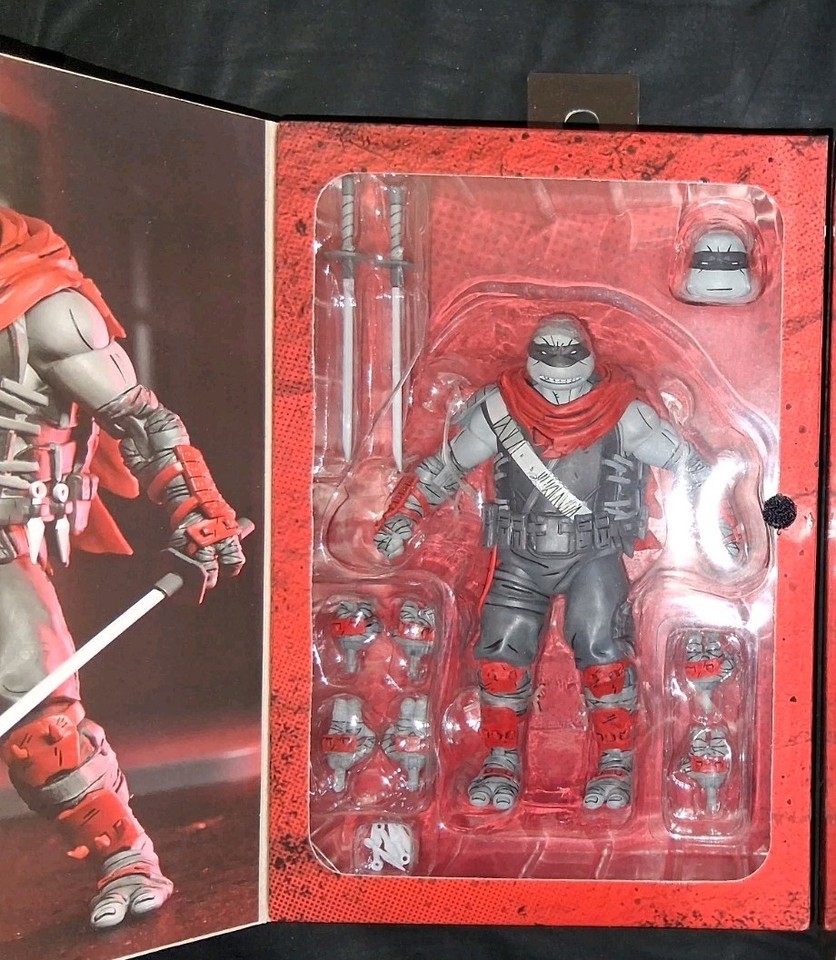 NECA TMNT The Last Ronin Nightwatcher Leonardo New Sealed | eBay