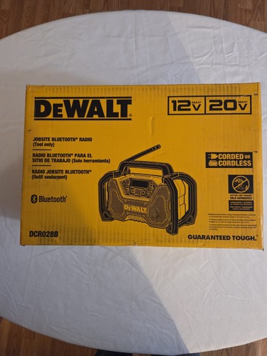 DEWALT DCR028B Jobsite Radio 885911665865| eBay