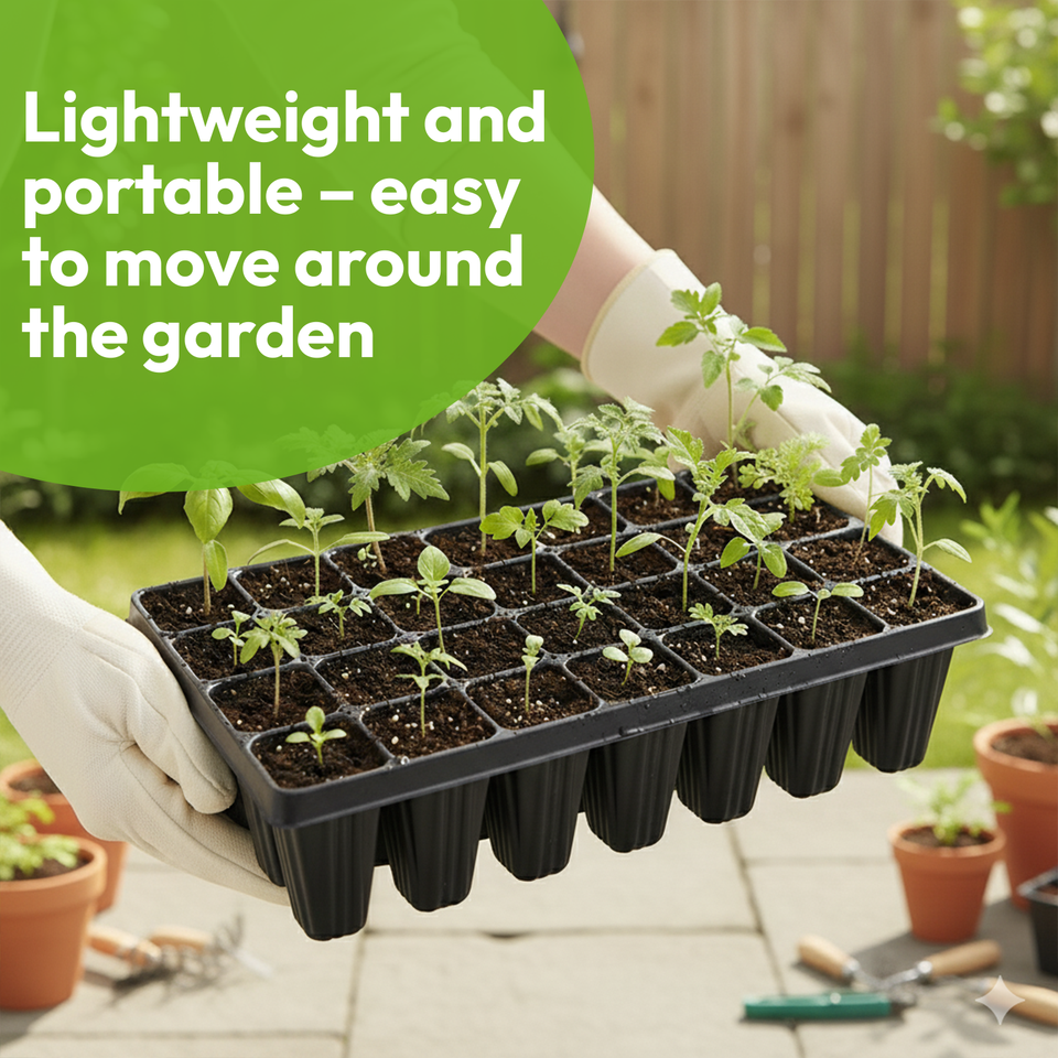 28 Cell Deep Root Trainer Tree Tray Plug Plant Cells for Strong Roots ...