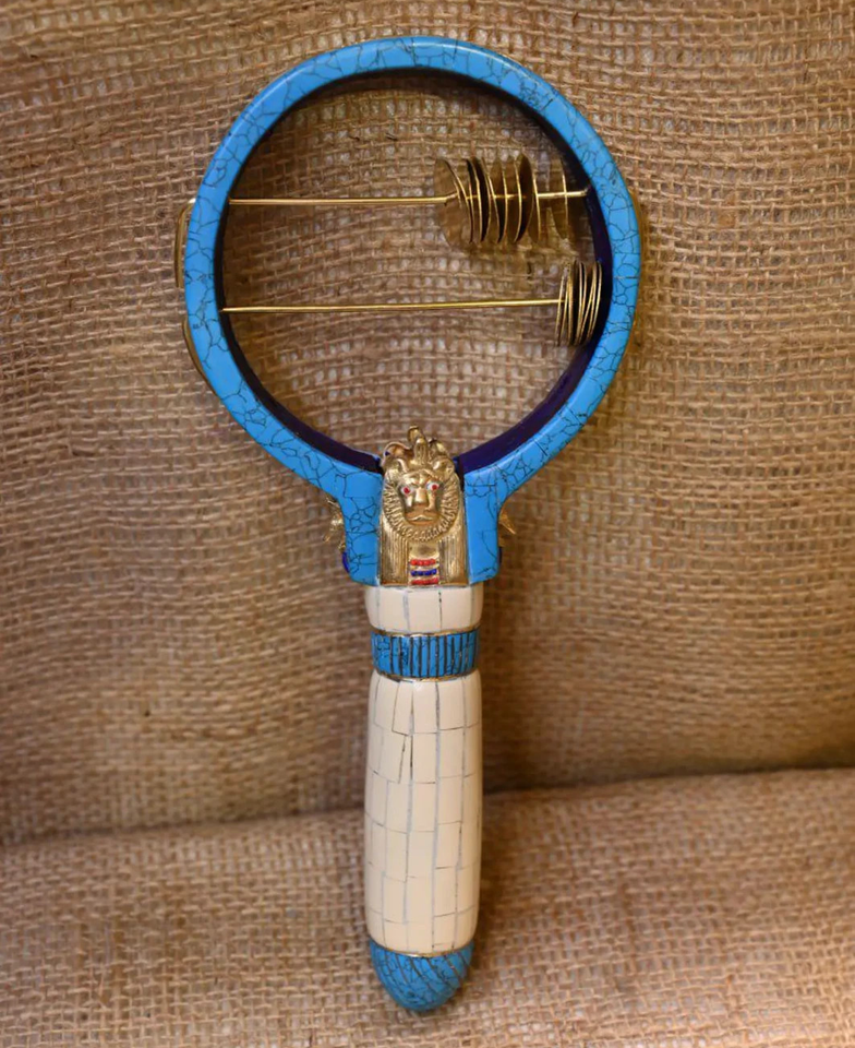 Authentic Ancient Egyptian Sistrum Sacred Musical Instrument of Hathor ...