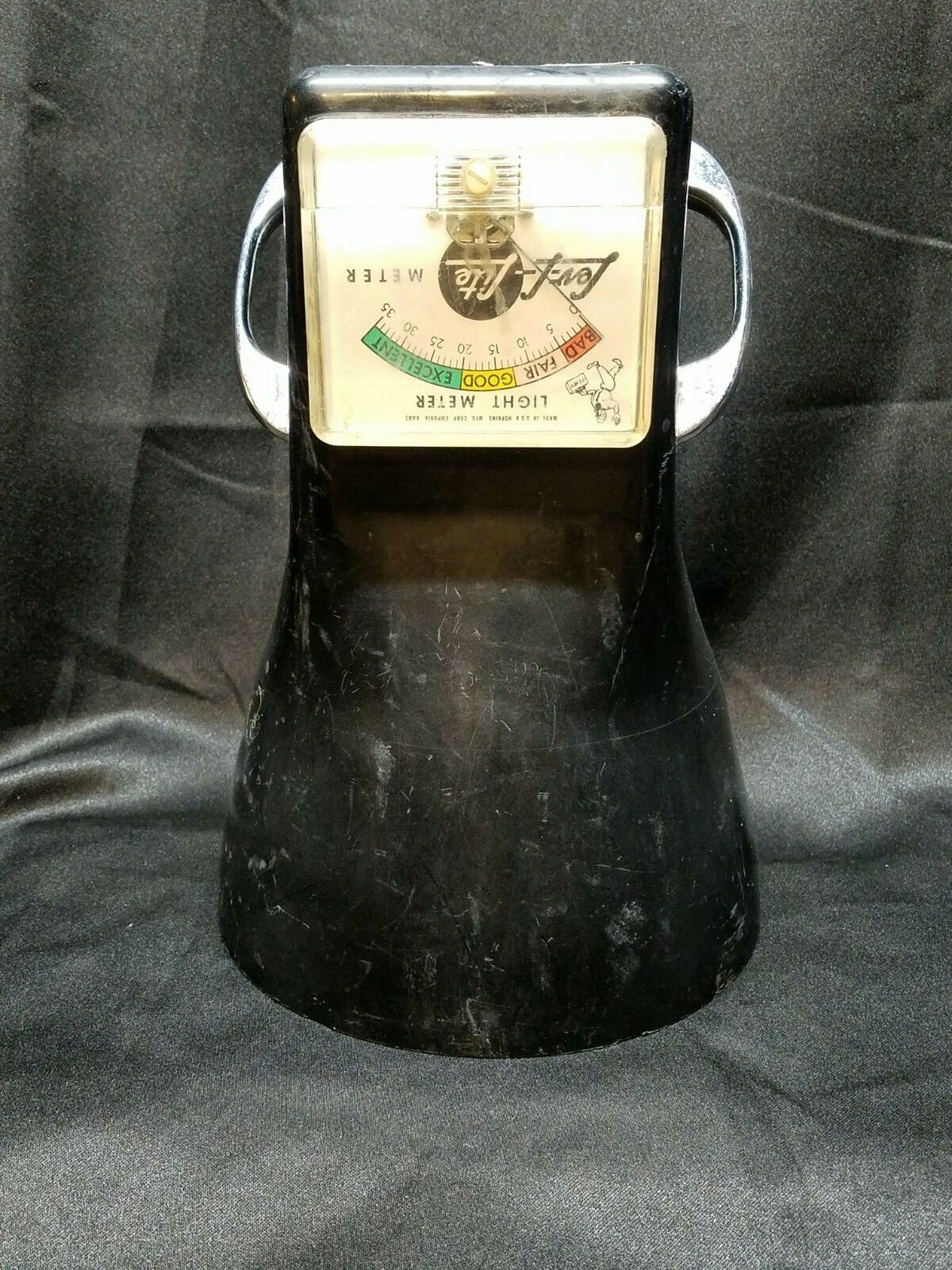 Lev-L-Lite Meter – Vintage Auto Head Light Tester Works- Hopkins Mfg ...