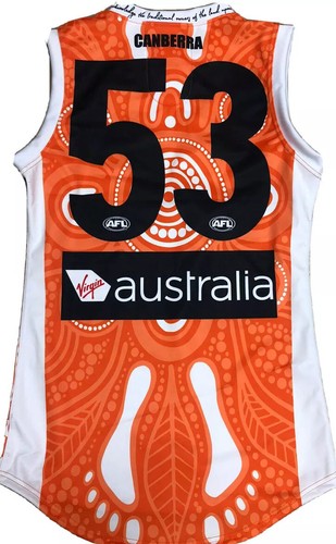 Gws Giants Afl Swans Player Issue Guernsey Jersey Nrl Sydney Western ...