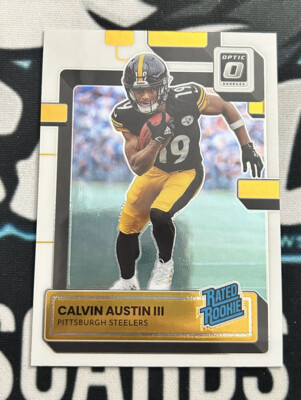 2022 Optic Football #236 Calvin Austin RC | eBay