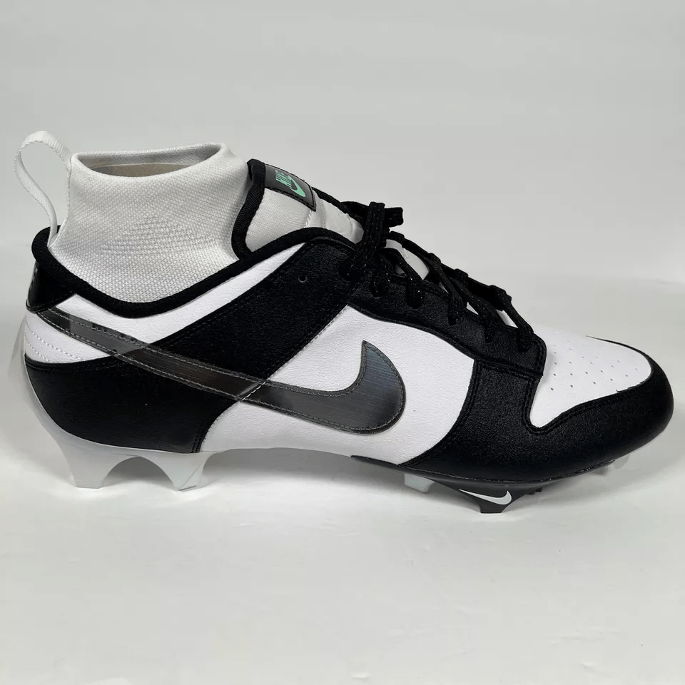 New Nike Vapor Edge Dunk Football Cleats Panda Lightweight Sz 16 Black ...