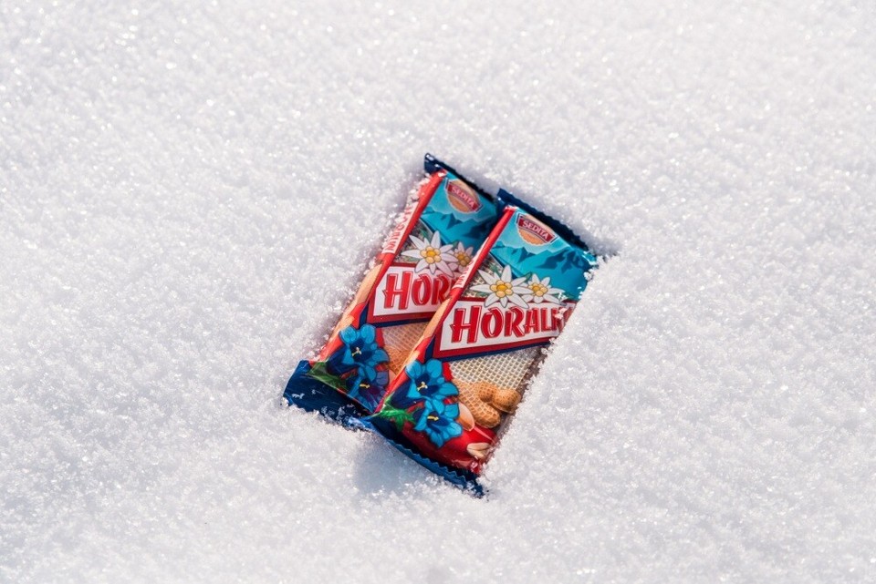 HORALKY - European Czech and Slovak Wafers Chocolate with Peanut BOX ...