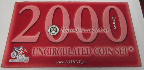 2000 Denver United States Mint Uncirculated Coin Set | eBay