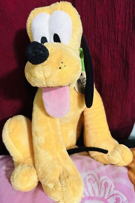 Disney Pluto Plush Doll Stuffed Animal Toy Official Disney Store ...