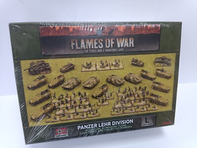 Flames of War GEAB26 Panzer Lehr Division Set with Vehicles, Infantry ...